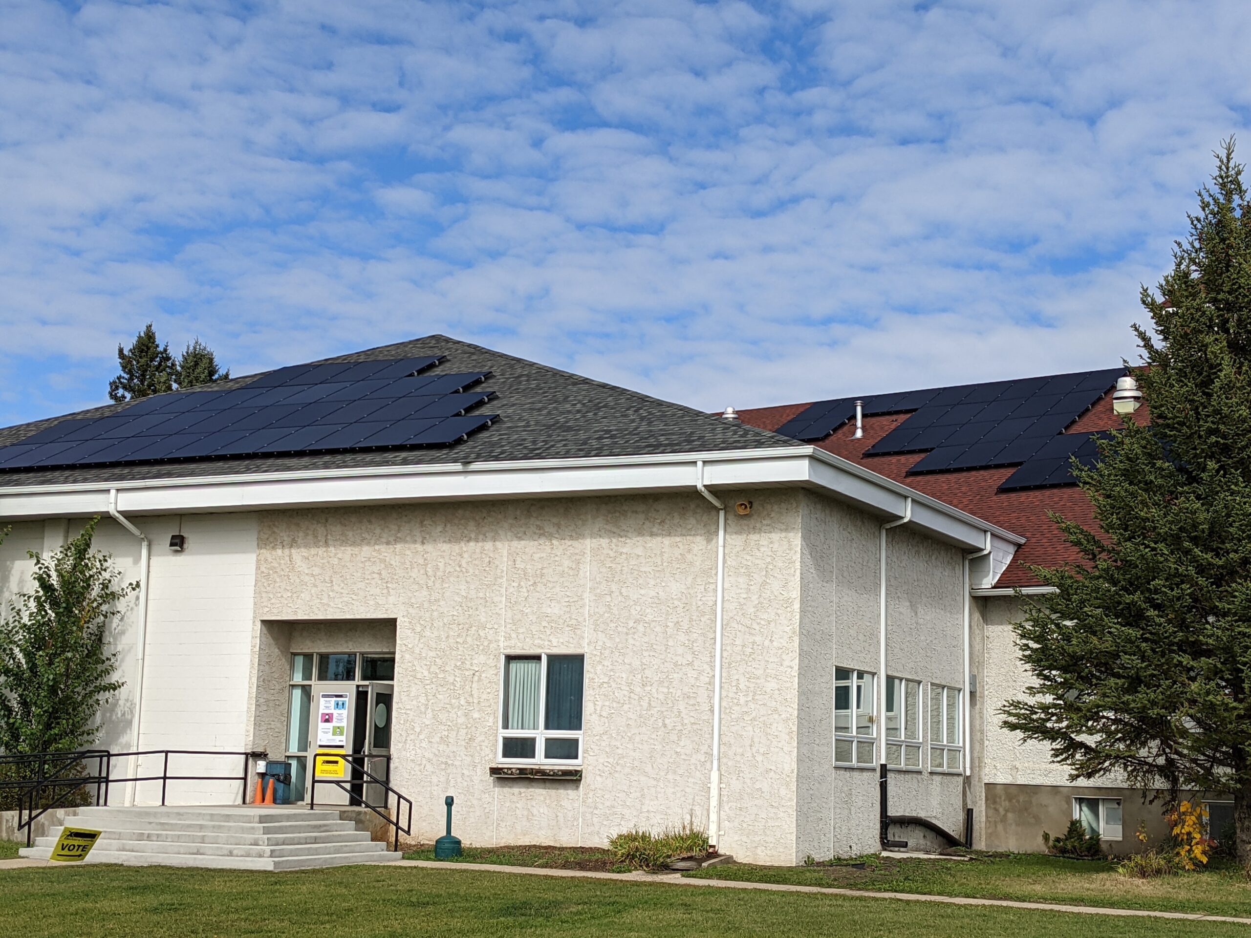Old Millet School Roof Mount Solar PV System – Town of Millet | MCCAC