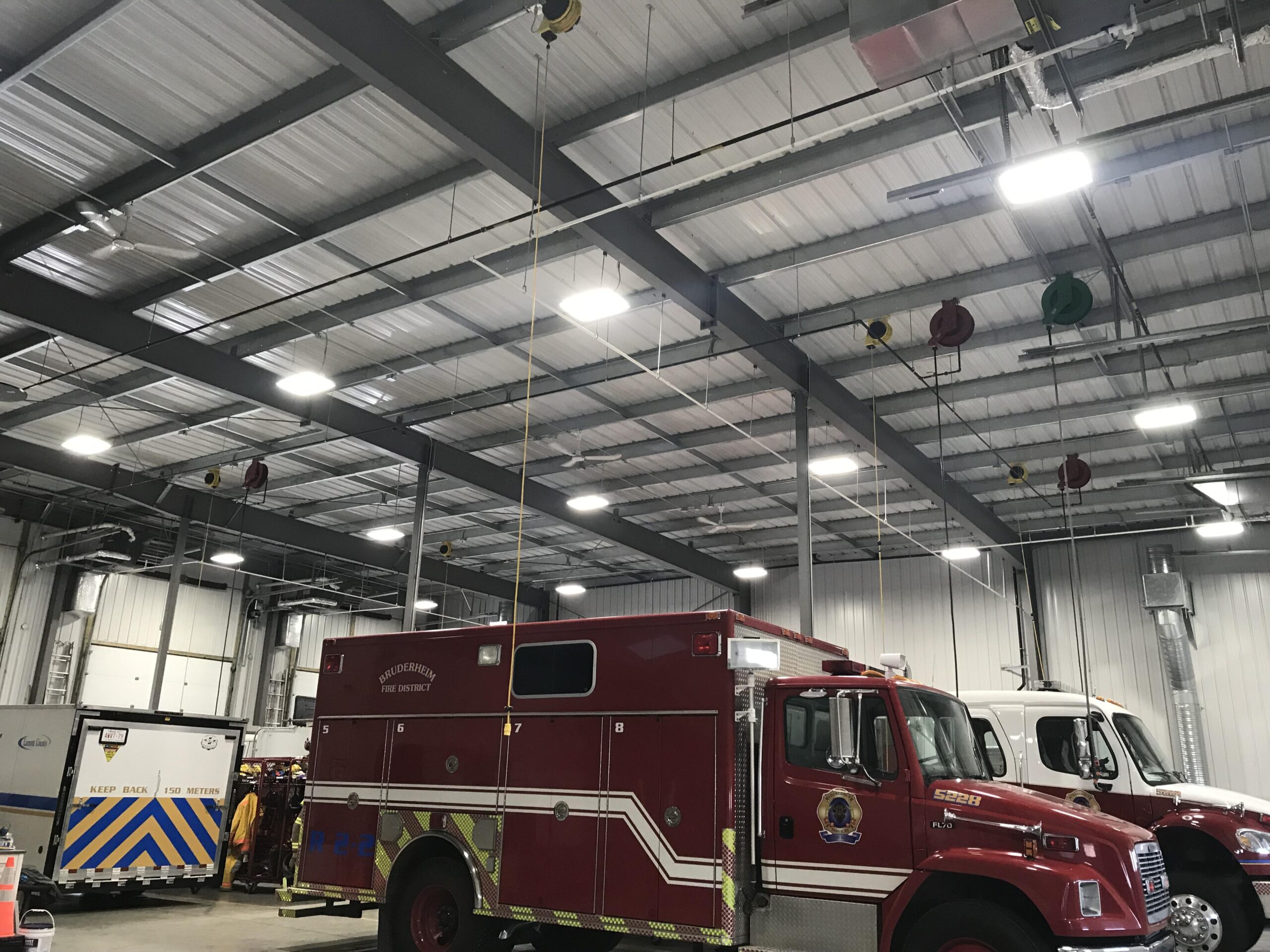 Bruderheim Fire Hall Efficient Lighting | MCCAC